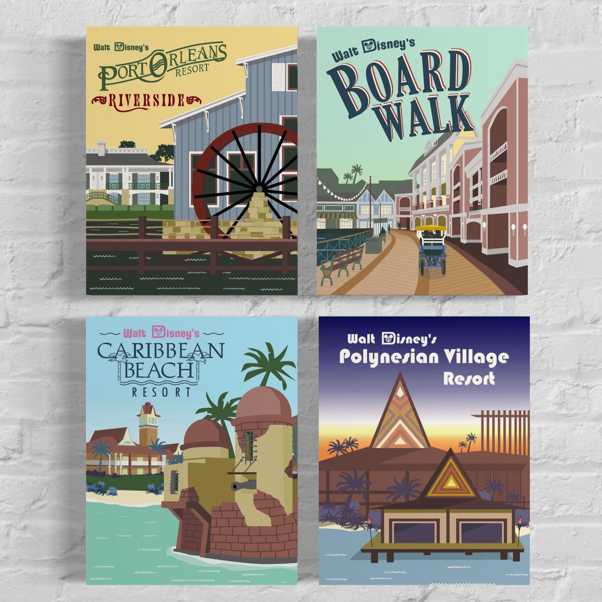 Disney Poster Print Special (4 11x14 Prints) | At Home Imagineering