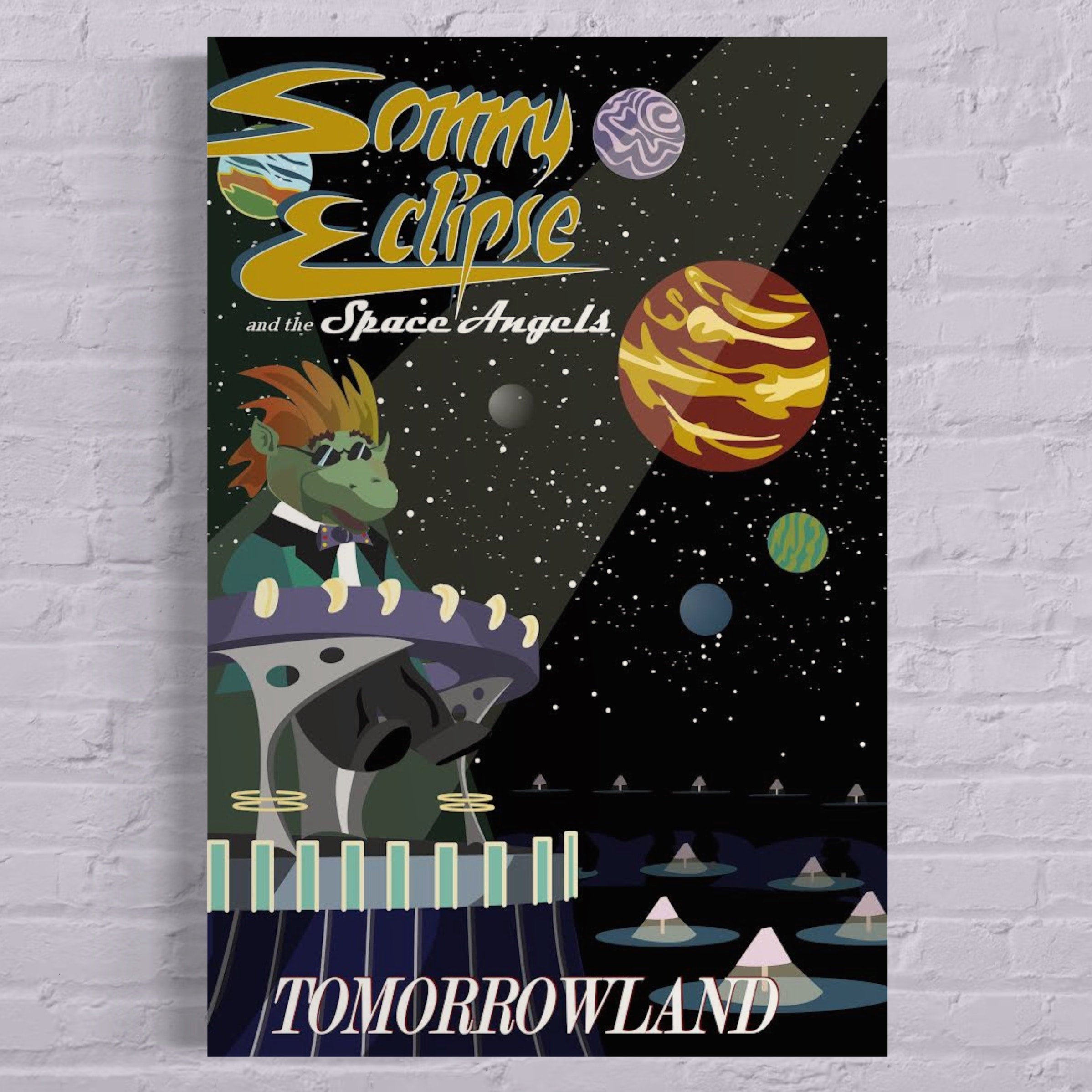 Sonny Eclipse Cosmic Rays Starlight Cafe Poster Art | At Home ...